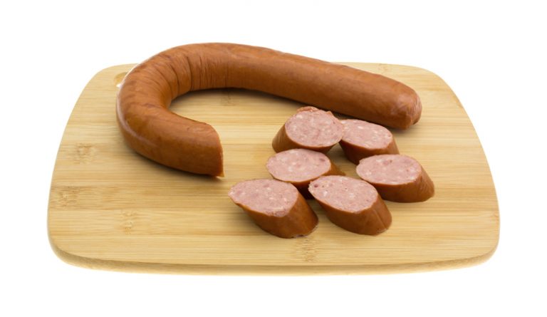 Coil Garlic Sausage - Lawrence Meat